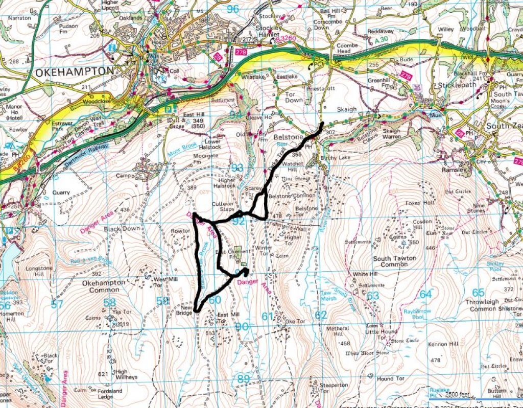 North Dartmoor Walk from Belstone - Tripping the Light Fantastic