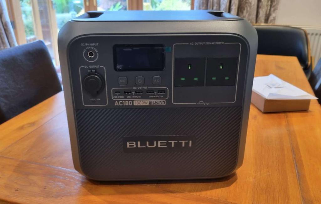 Bluetti AC180 Review - Is This The Perfect-Sized Power Station?
