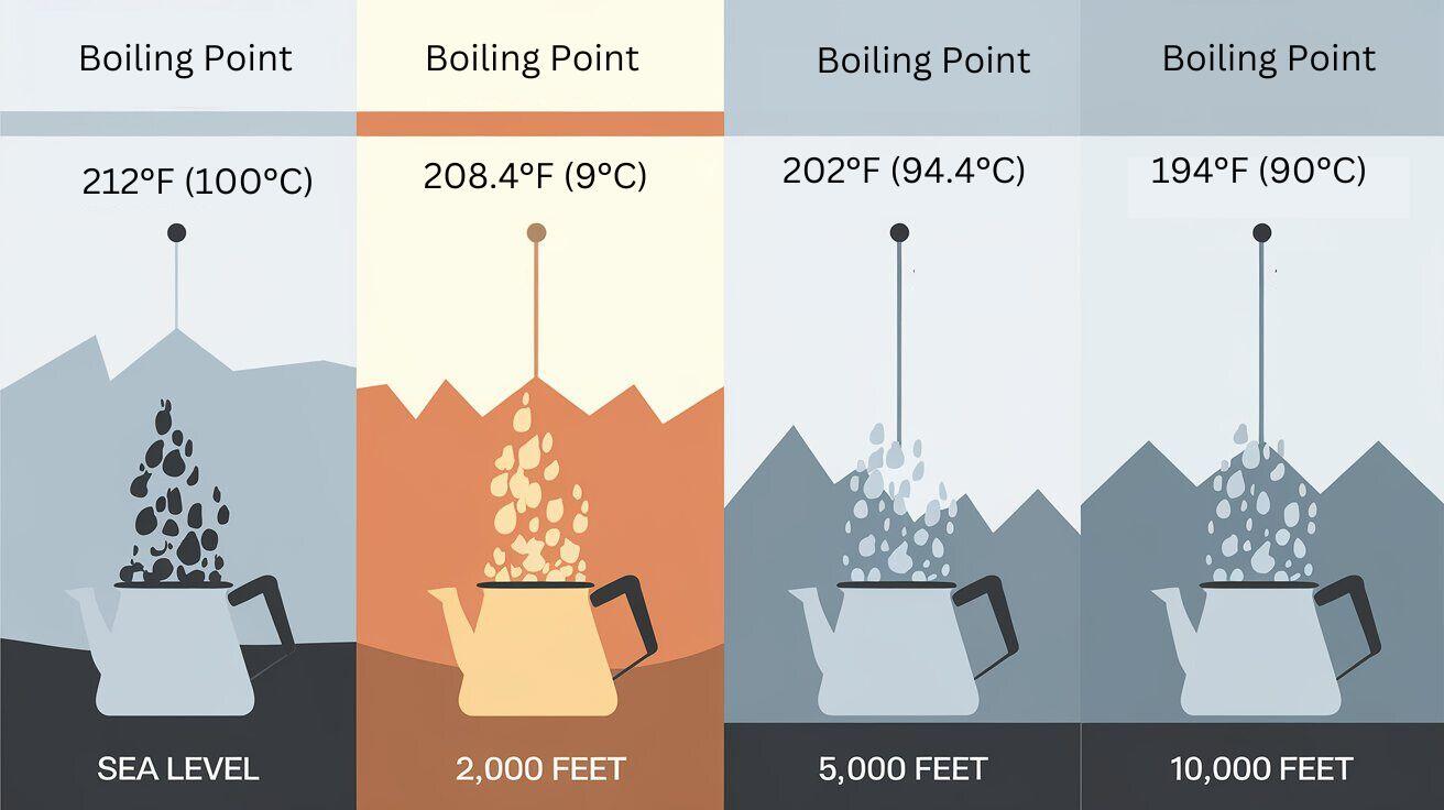 The Science Behind Boiling Water at High Altitudes